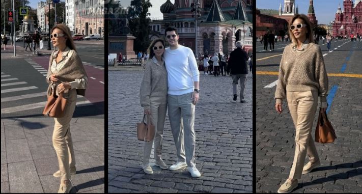 Gülman, Oğluyla Moskova’da… - Cemiyet Sosyete